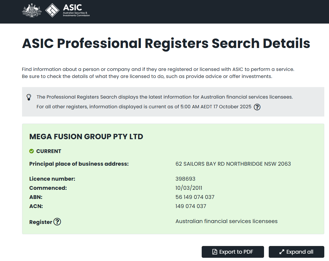 Mega Fusion Group 聲明澄清稿 - Mega Fusion Group Ltd